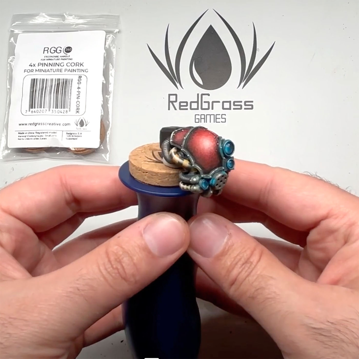 Miniature Painting - Redgrasscreative