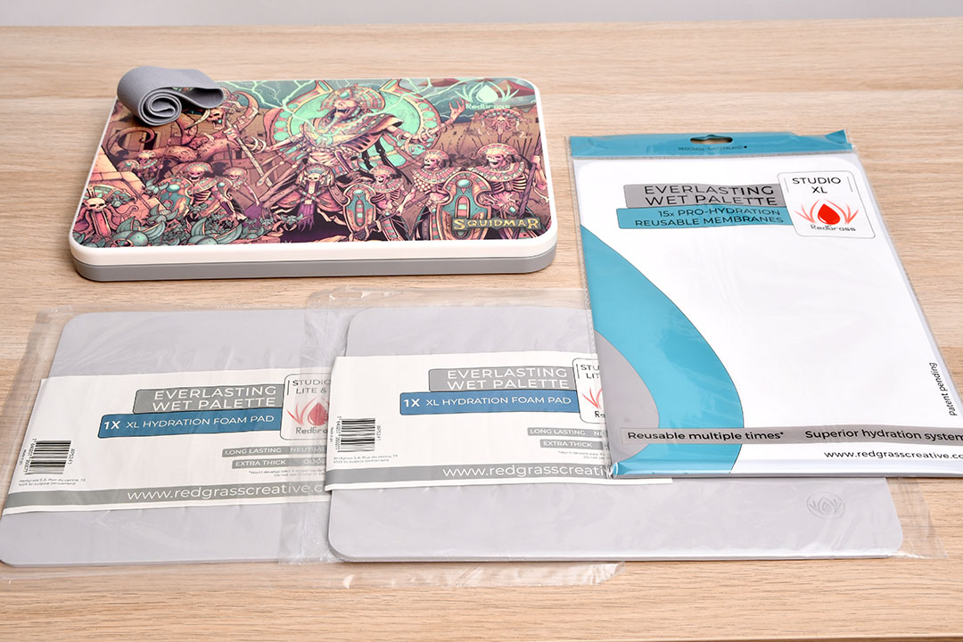 Squidmar wet palette - Redgrasscreative