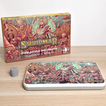 Squidmar wet palette - Redgrasscreative