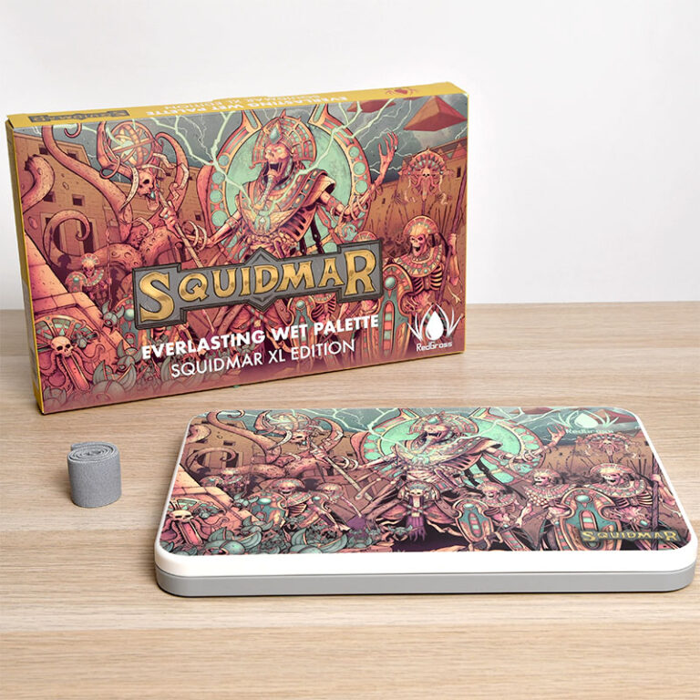 Squidmar wet palette - Redgrasscreative